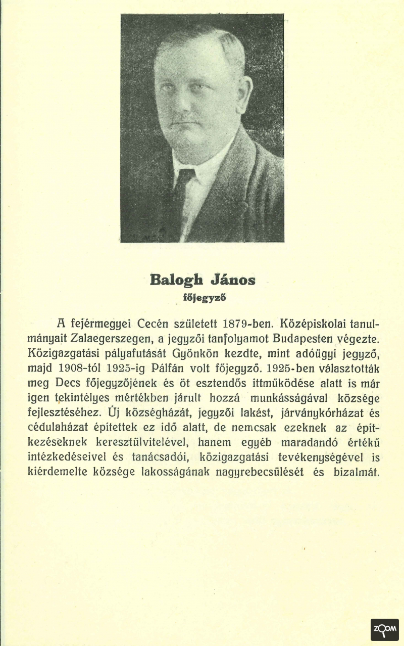 Balogh János | Magyar Nemzeti Levéltár Balogh János | Magyar Nemzeti Levéltár